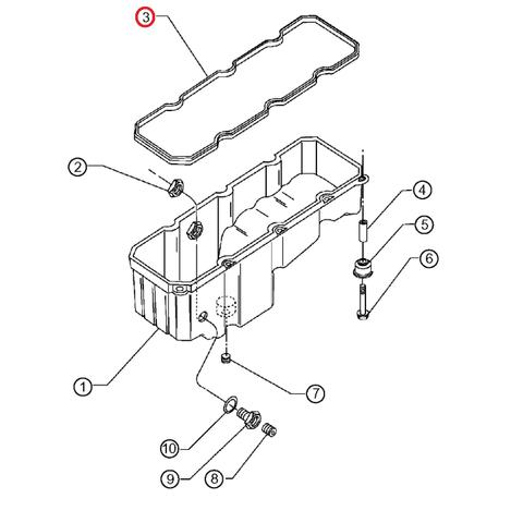 Producto Liga De Carter De Aceite Detroit Serie 60 (empaque) FP-8929102